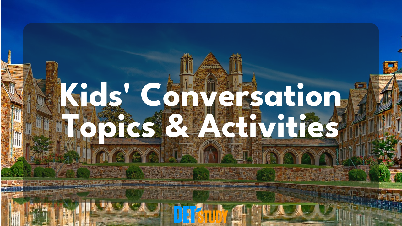 English Conversation Topics for Kids: Engaging Activities to Spark ...