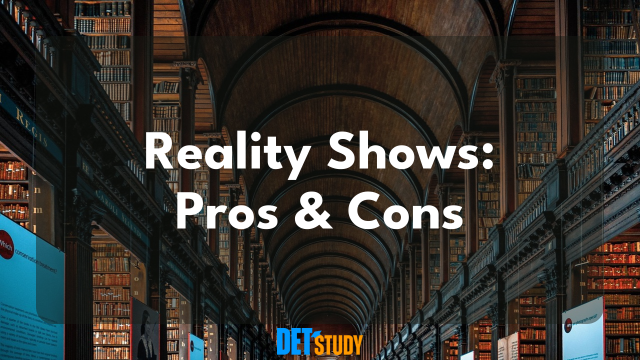 Essay on Reality Shows Advantages and Disadvantages: Exploring the ...
