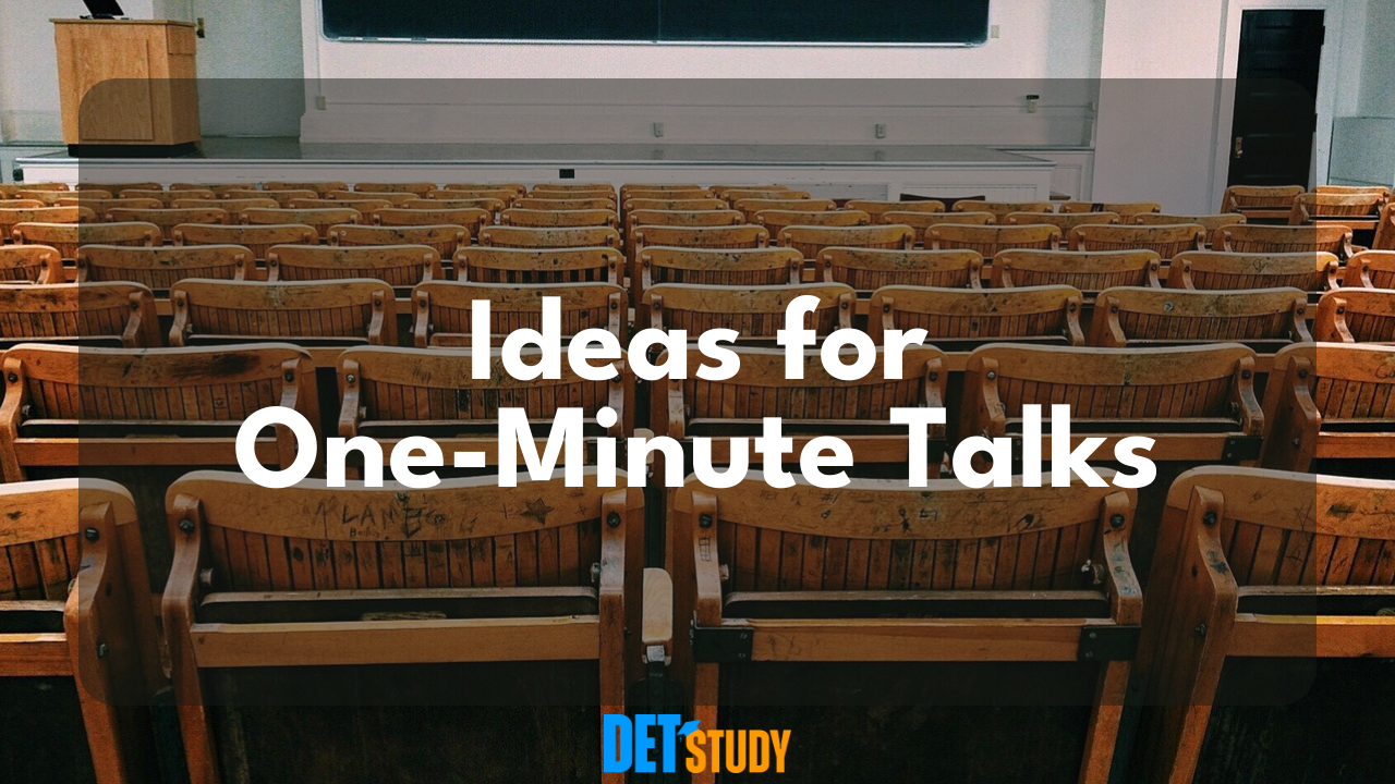 Interesting Topics for One Minute Speech: Captivating Ideas to Engage ...