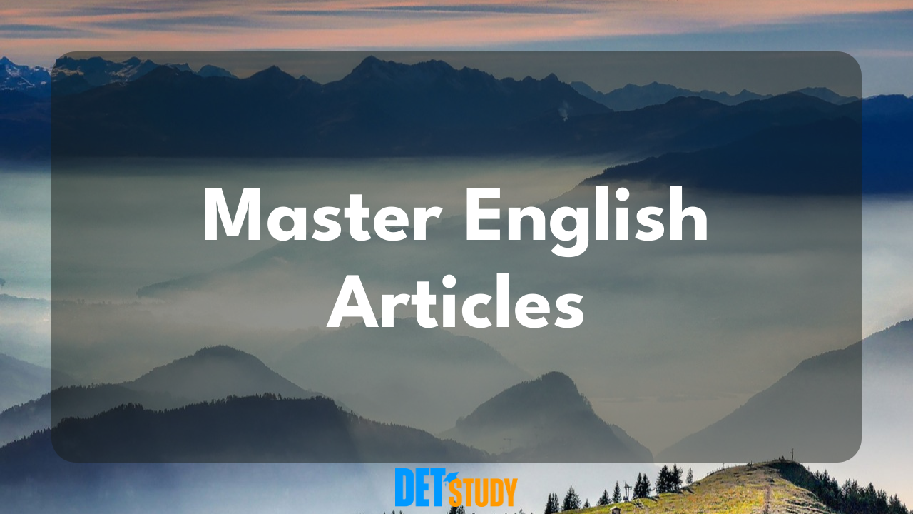 Определённые и неопределённые артикли Освоение английской грамматики с практическими советами