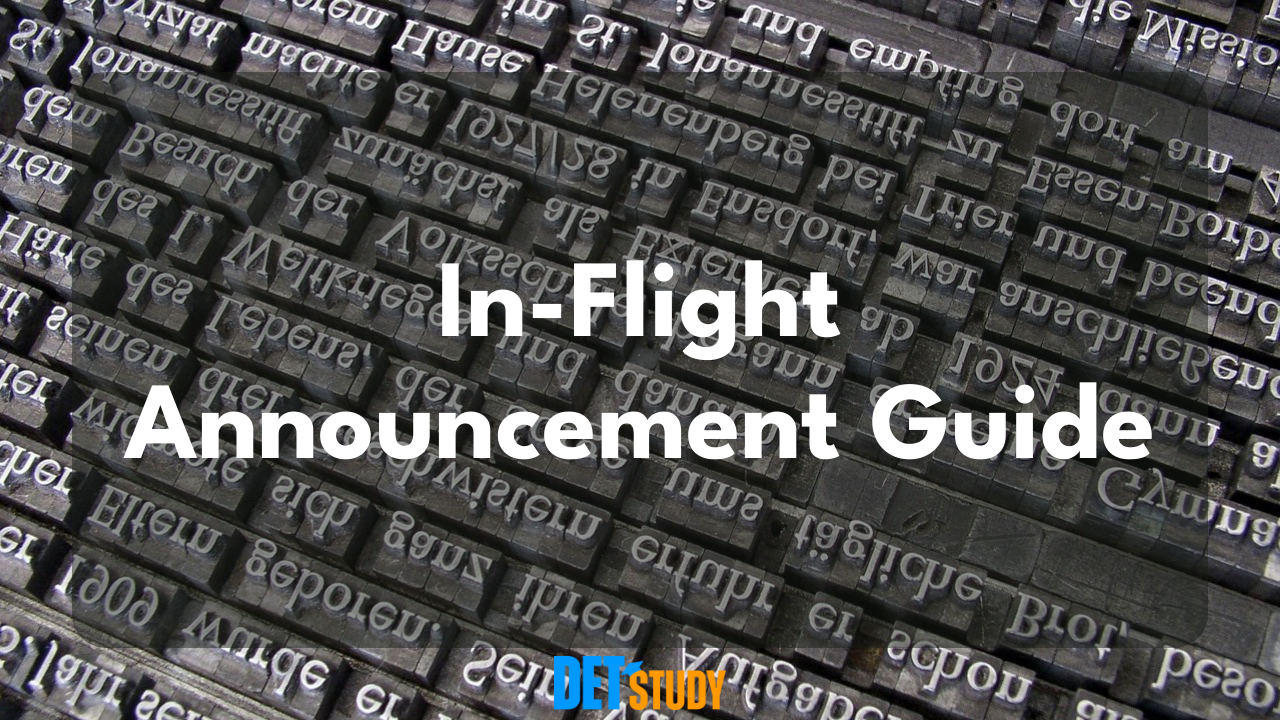 Flight Attendant Announcement Script: Essential Guidelines for Clear In ...