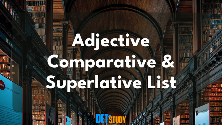 Adjective Comparative Superlative List: Boost Your Language Skills with ...